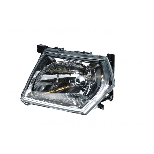 Head Lamp Passenger Side OEM Suits Nissan Patrol GU/Y61 1997 to 2016